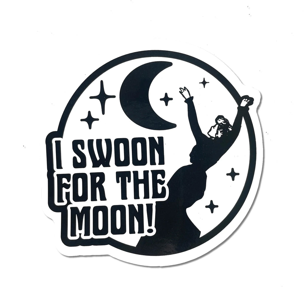 I Swoon for the Moon sticker – The Future Mpls