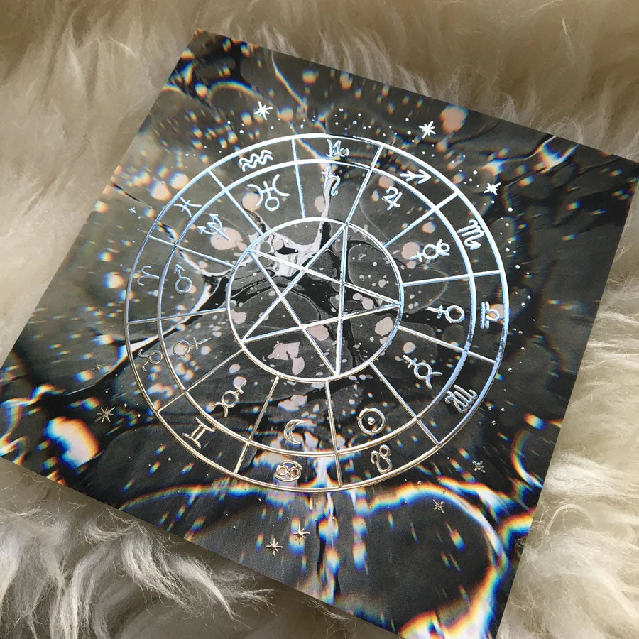 Sigil I Silver Foil Postcard Print – The Future Mpls